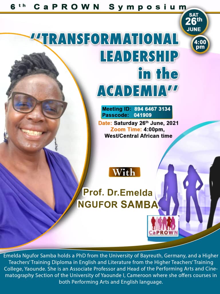 Cameroon Professional Research Oriented women Network – @CaPROWN